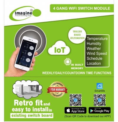 8 Gang Wifi Switch Module